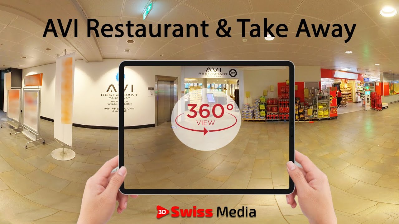 AVI Restaurant & Take Away - 360 Virtual Tour Services - YouTube