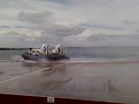 Hovertravel Solent Express at Ryde IOW - YouTube