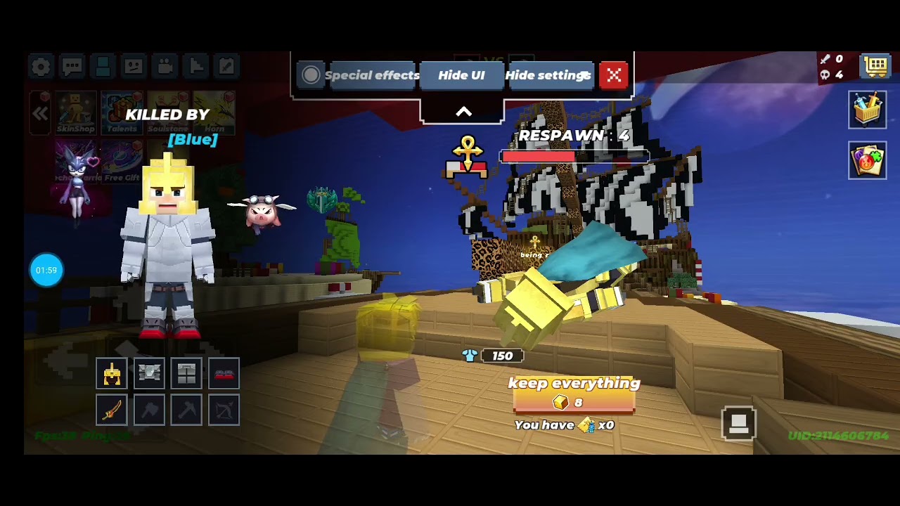 random old blockman go bedwars clips - YouTube