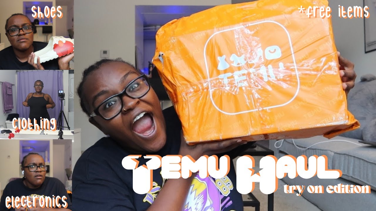 Temu Haul 2023|Free Items!|Clothes,Shoes, Accessories and a Surprise ...