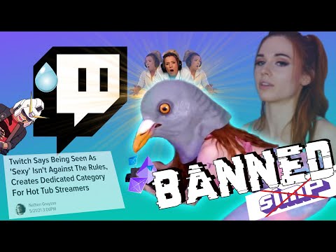 Amouranth and Indiefoxx have run aFOWL of Twitch by HORSING around