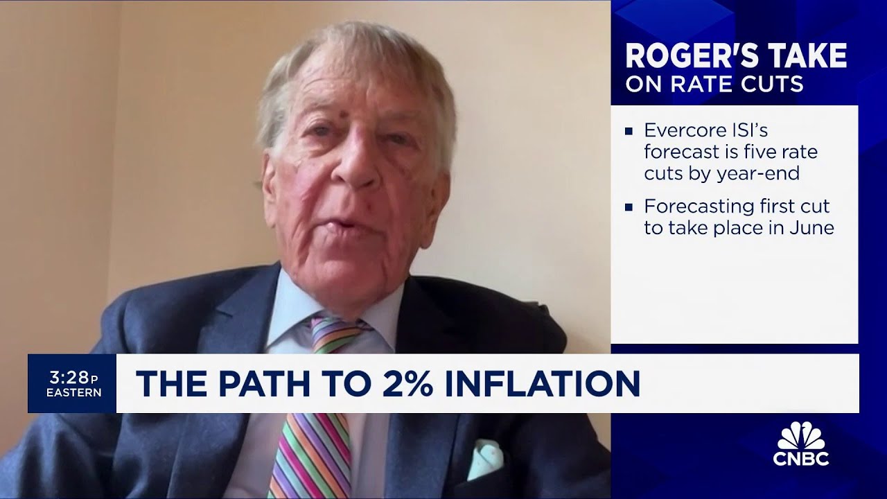 The economic outlook is outstandingly good, says Evercore ISI's Roger ...