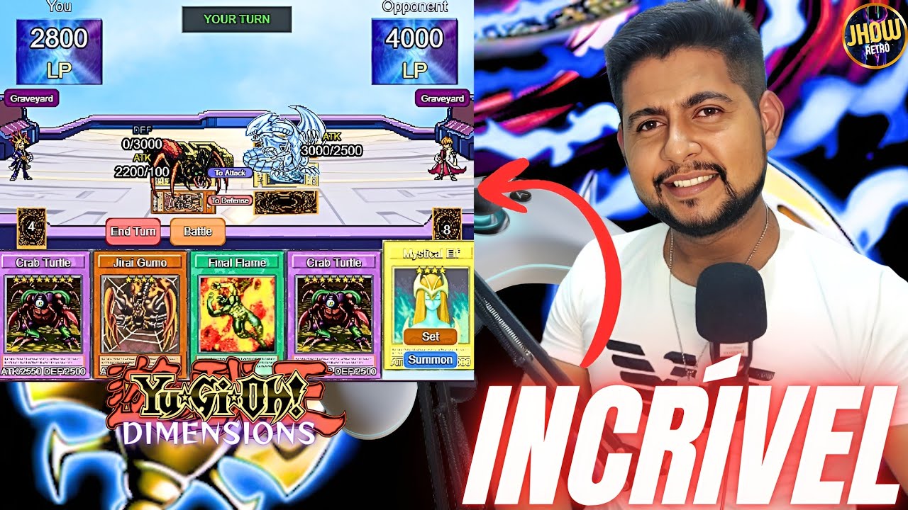OLHEM ISSO!! Esse JOGO feito por FÃ de tá IN-CRÍ-VEL! YU-GI-OH ...