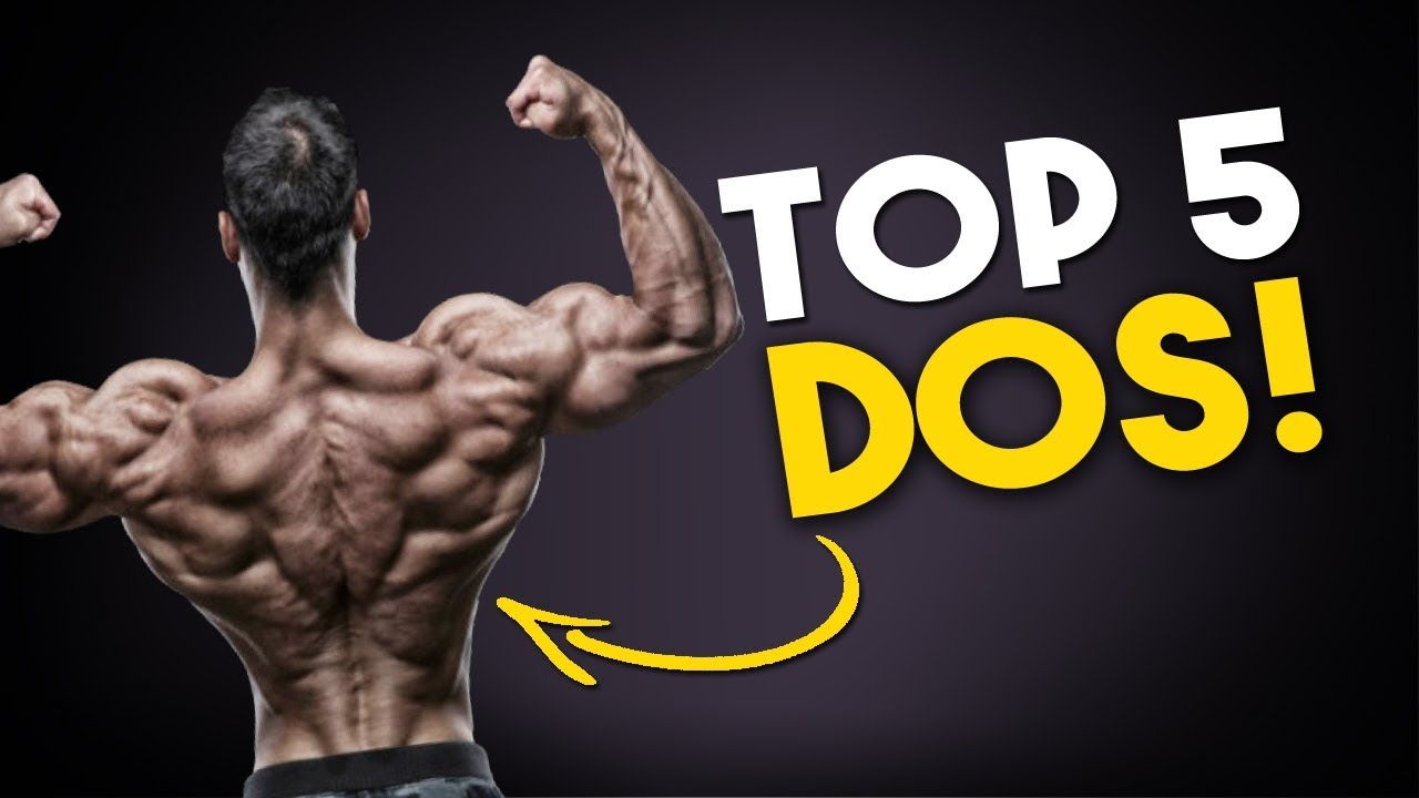 Musculation du Dos : Top 5 des Exercices ! - YouTube
