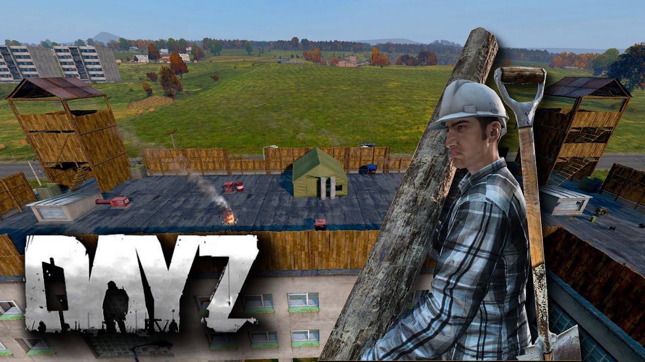 Base Building a FORTRESS DayZ 1.07 PC, Xbox, PS4 - YouTube
