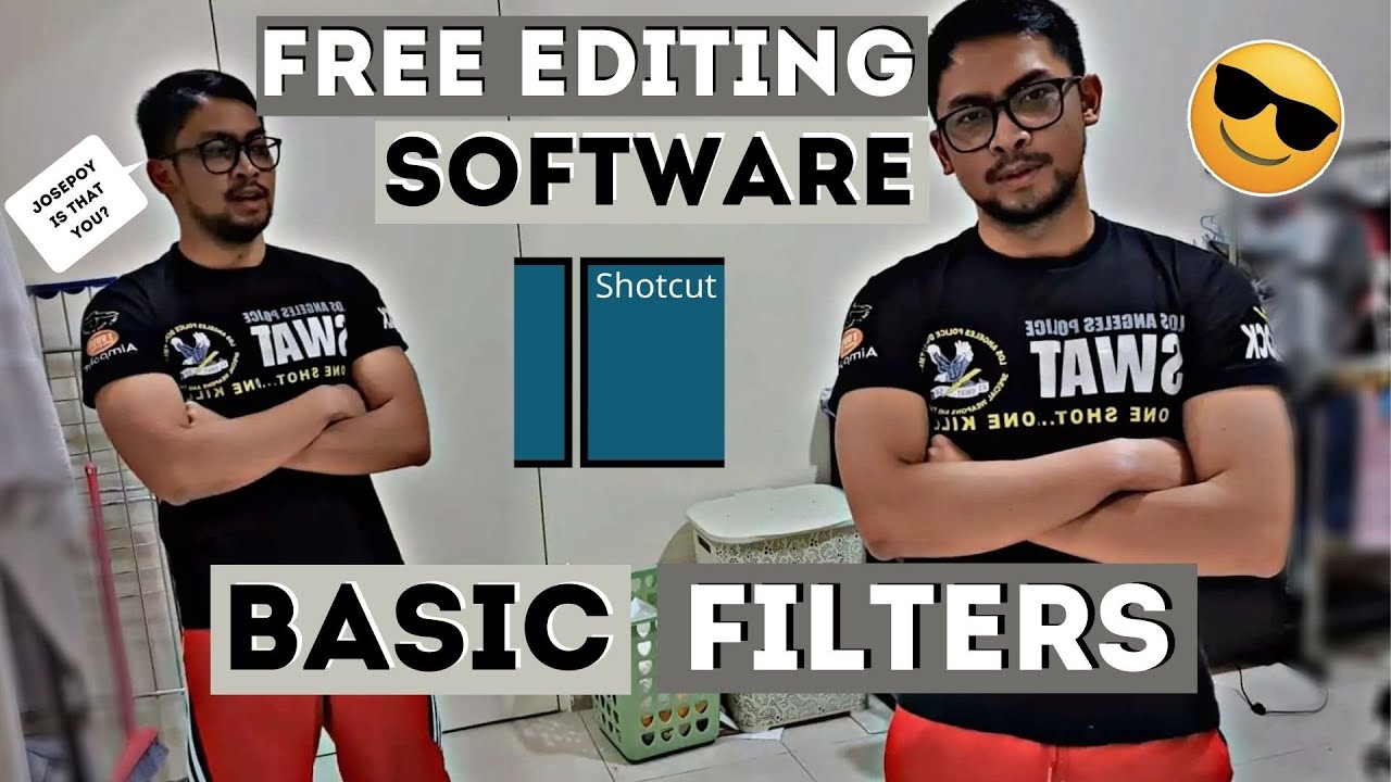 SHOTCUT BASIC FILTERS | VLOG 14 - YouTube