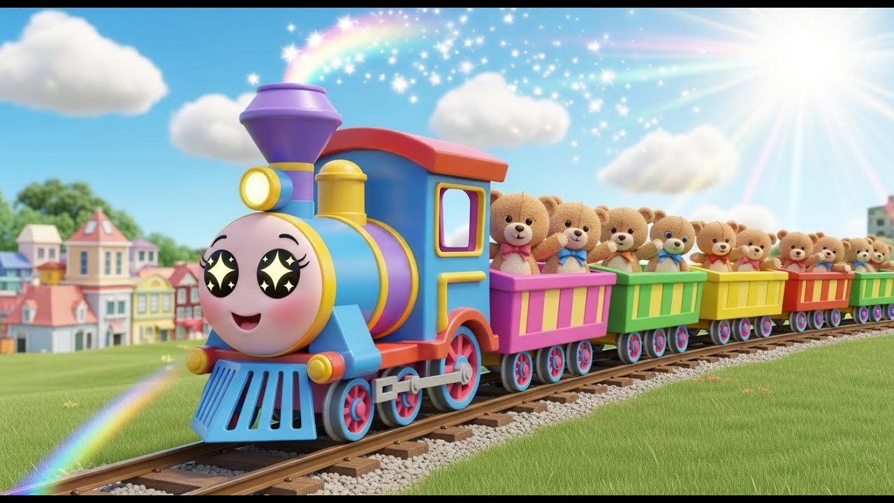 ABC Train to Teddy Town 🚂🧸 | Learn ABCs for Kids | Alphabet Song for ...