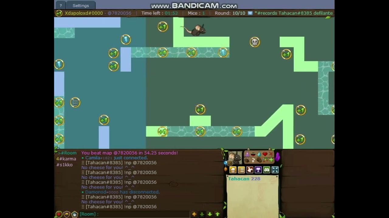 TRIPLE WORLD RECORDS IN NEW DEFILANTE MAP-Transformice - YouTube