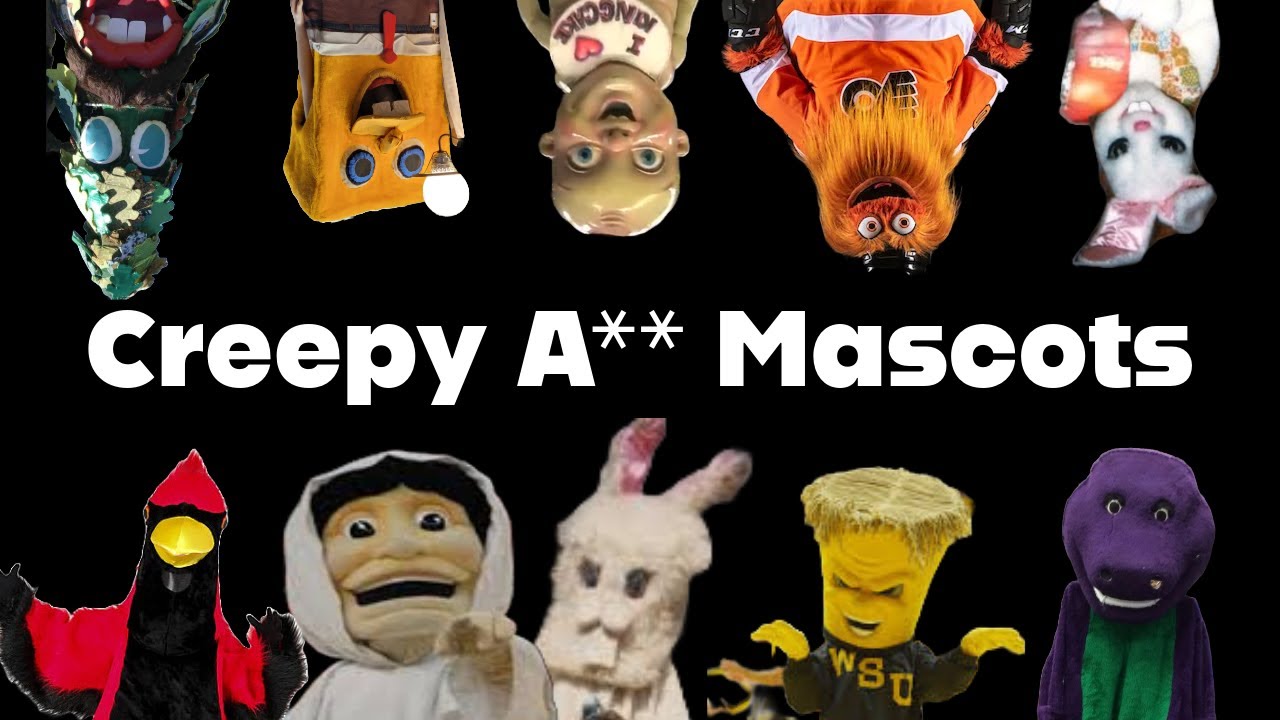 The CREEPIEST Mascots - YouTube