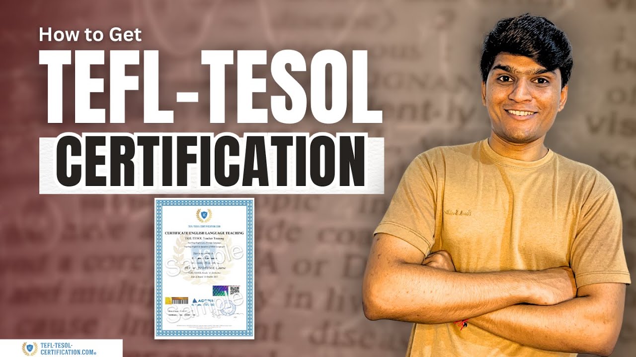 How to get TEFL TESOL Certification | Unlock Your Teaching Career ...