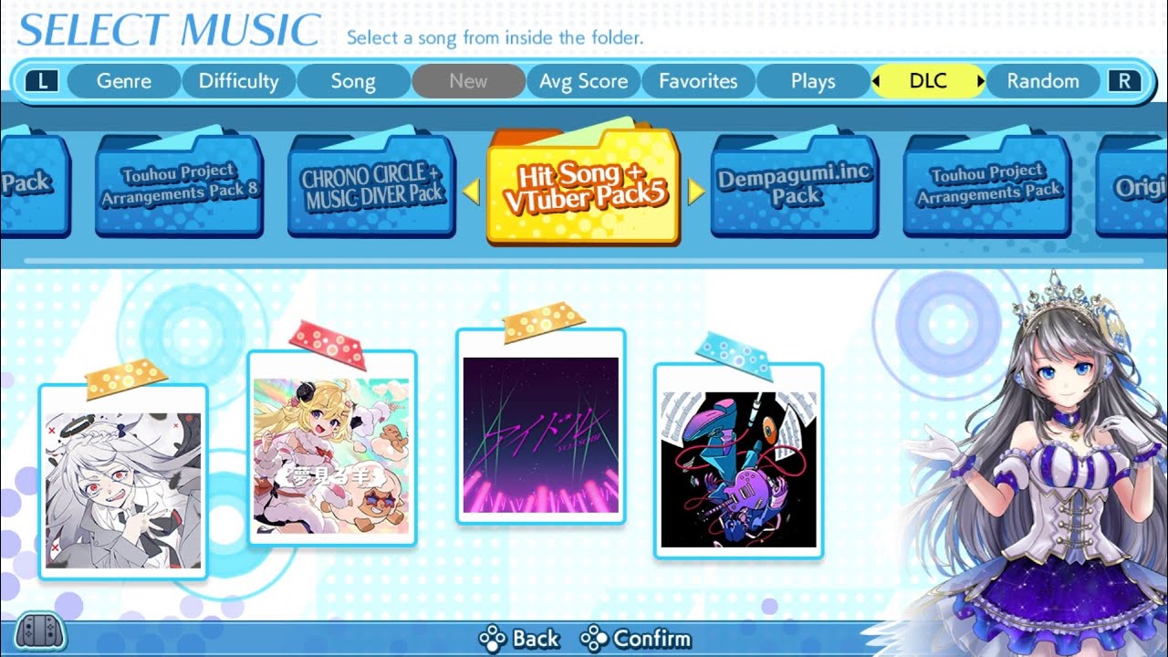 Hit Song + VTuber Pack 5 DLC overview for Groove Coaster Wai Wai Party!!!! - YouTube