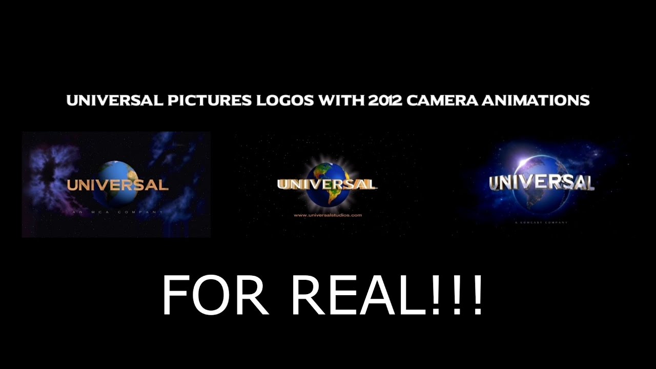 Every Universal Logos With 2012 Camera Animations (Comparasion) - YouTube