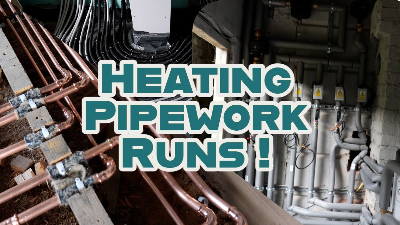 Copper Heating Pipework - Chapel Boiler Room Complete - YouTube