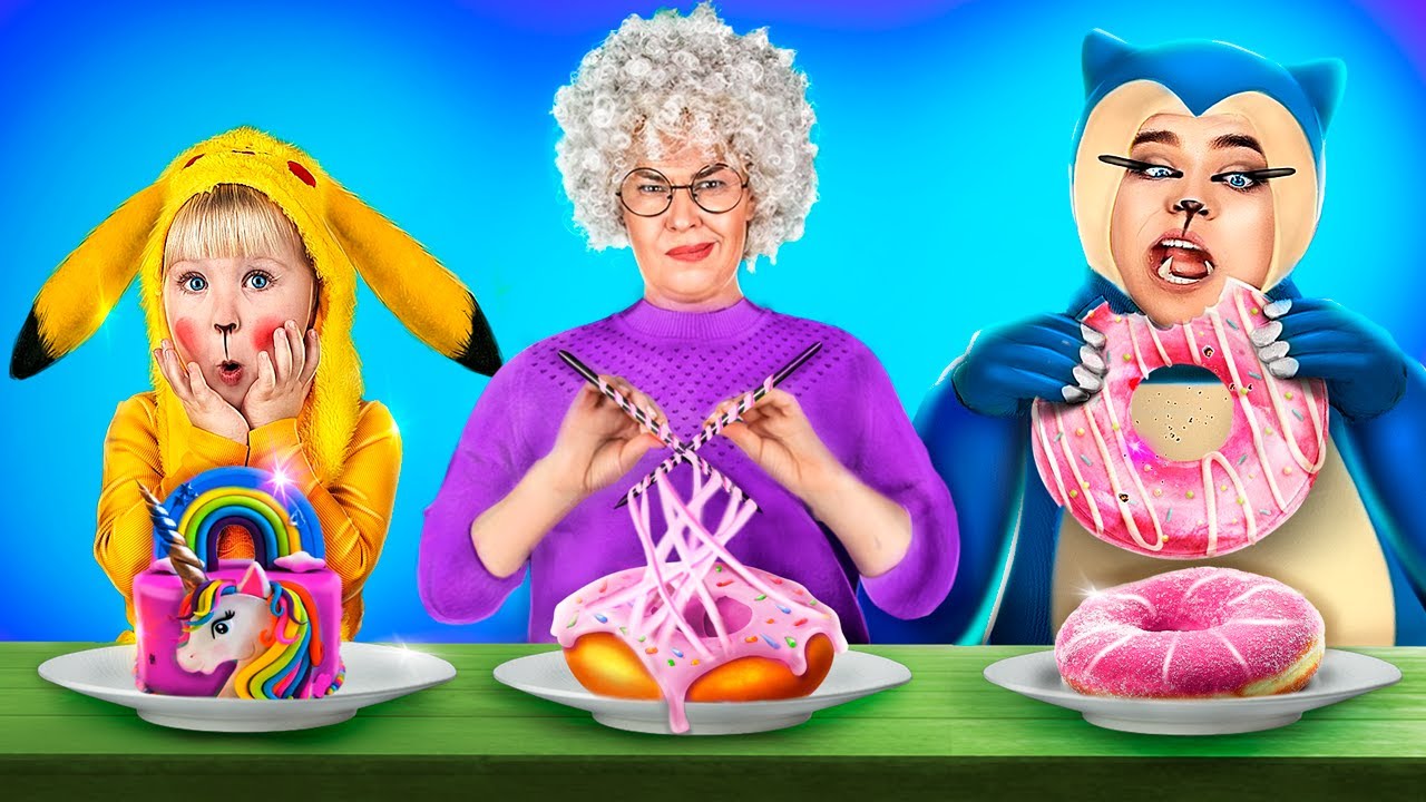 Pokémon Food Challenge! Pokemon in Real Life! Pokemon is Missing! - YouTube