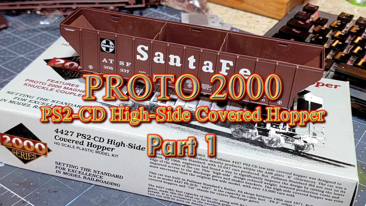 Proto 2000 Covered Hopper Part 1 - YouTube