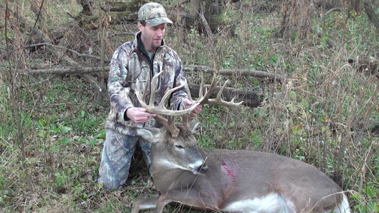 200 inch whitetail bow harvest Iowa whitetail - Franky recovery part 2 ...