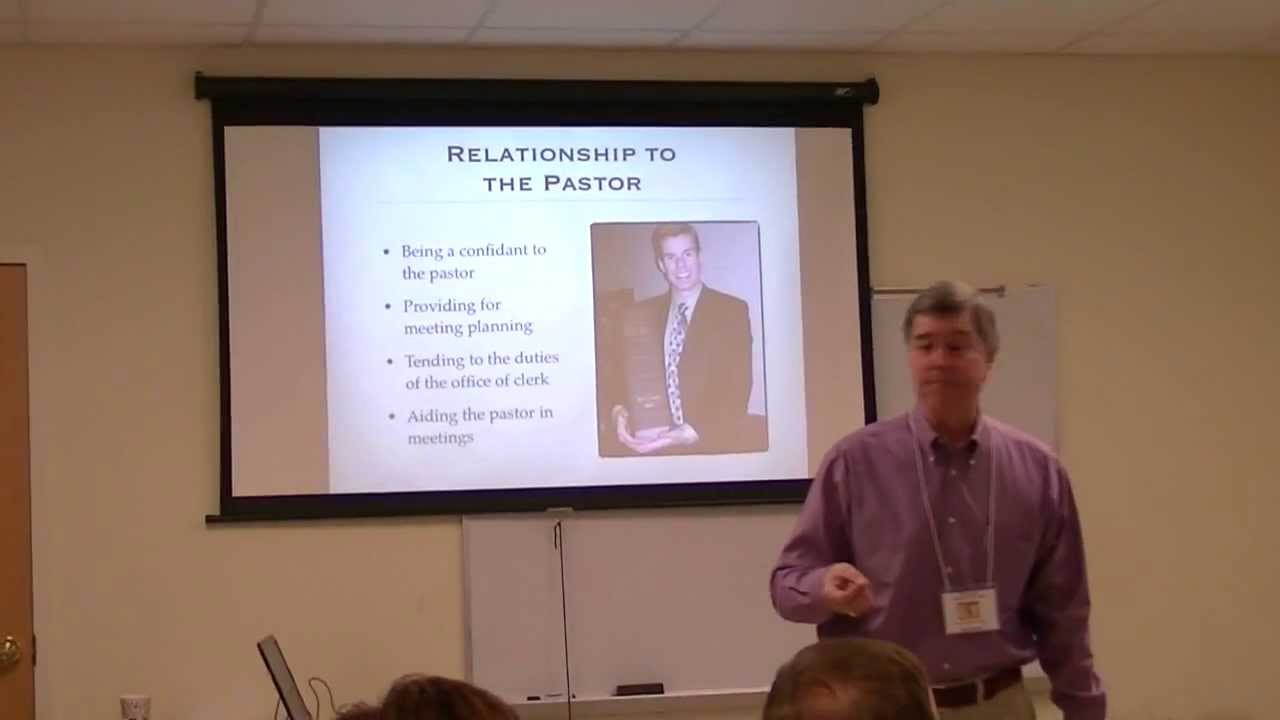 Clerk of Session Training Pt 2 - YouTube