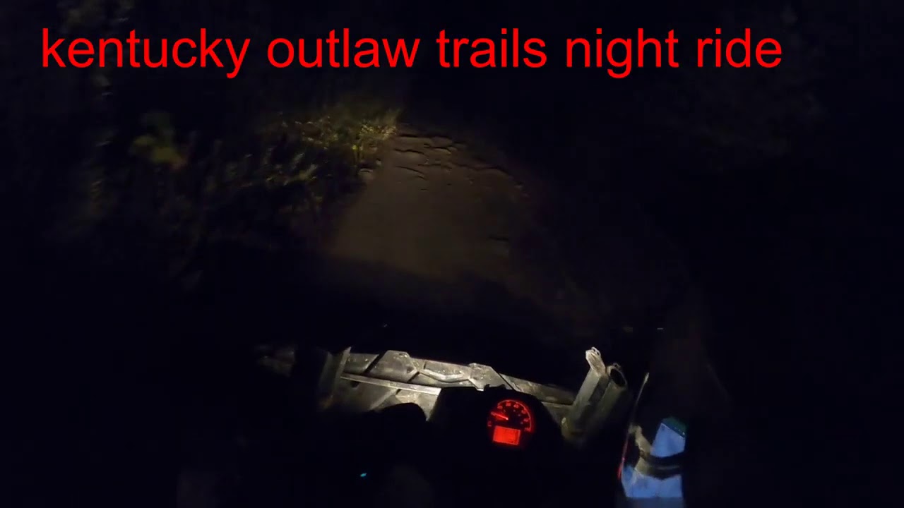 night ride outlaw trails kentucky - YouTube