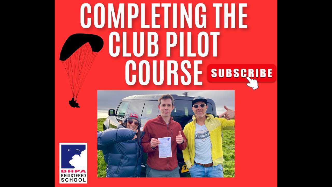 Paragliding - Finishing club pilot course - fly guiding. - YouTube