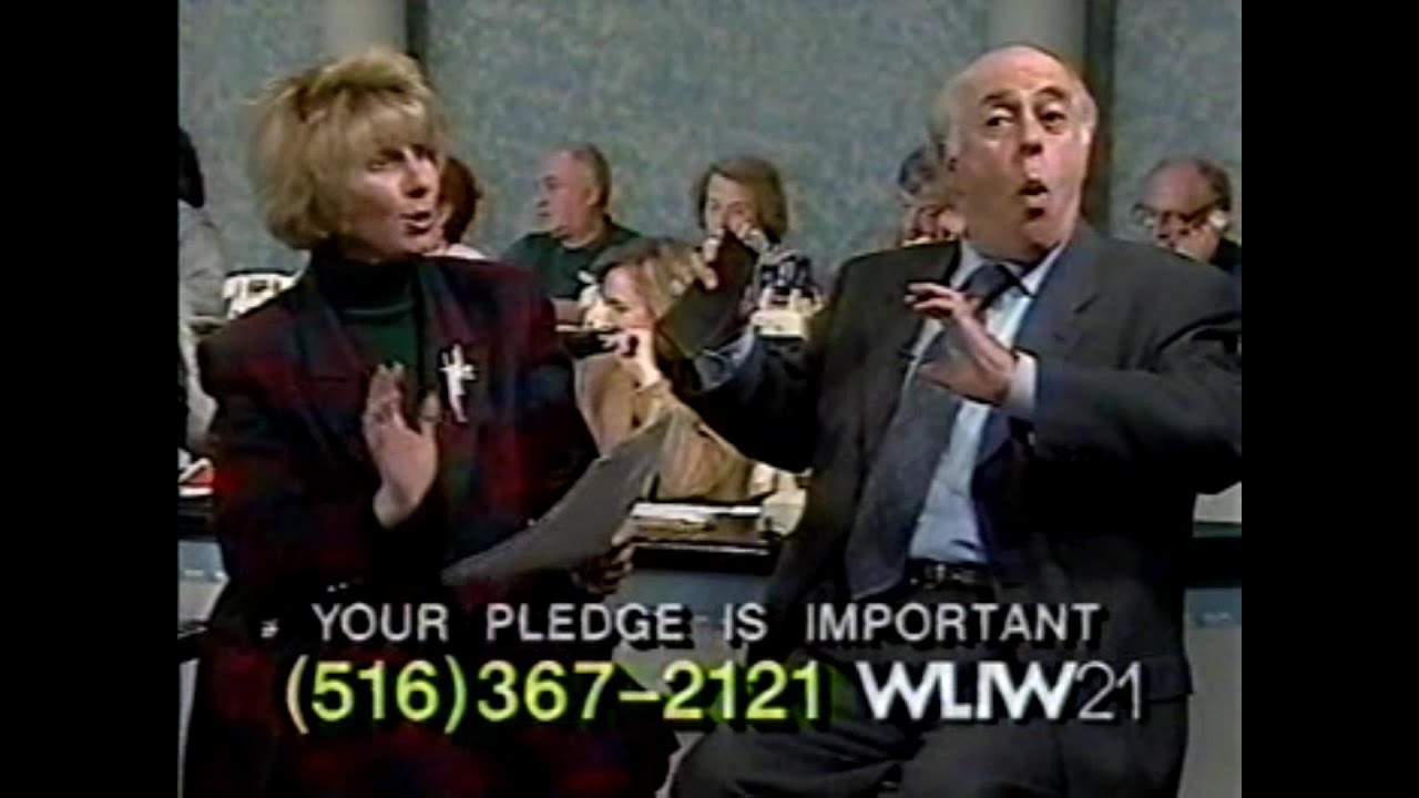 Clive Swift ("Keeping Up Appearances") - WLIW PBS pledge drive (1994 ...