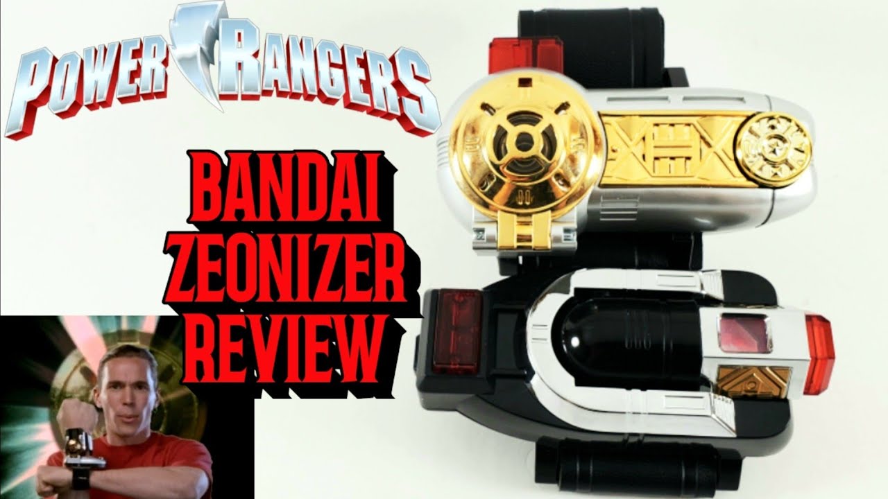 Power Rangers Zeo Bandai Legacy Zeonizer Review - YouTube
