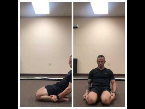 Active Anterior Tib/Quad Stretch - YouTube
