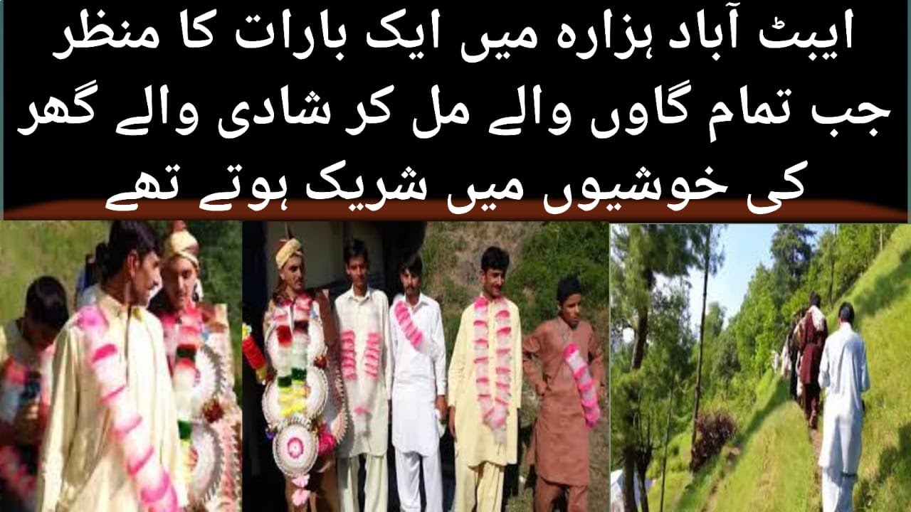 Hazara famous wedding Dance in Baran - YouTube