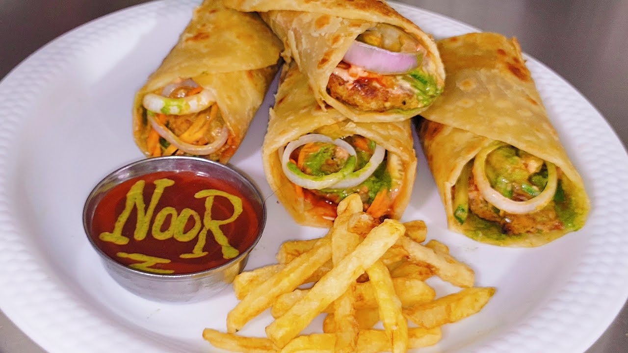 SHAMI KABAB PARATHA ROLL | SHAMI KABAB ROLL RECIPE | EASY KABAB PARATHA ...