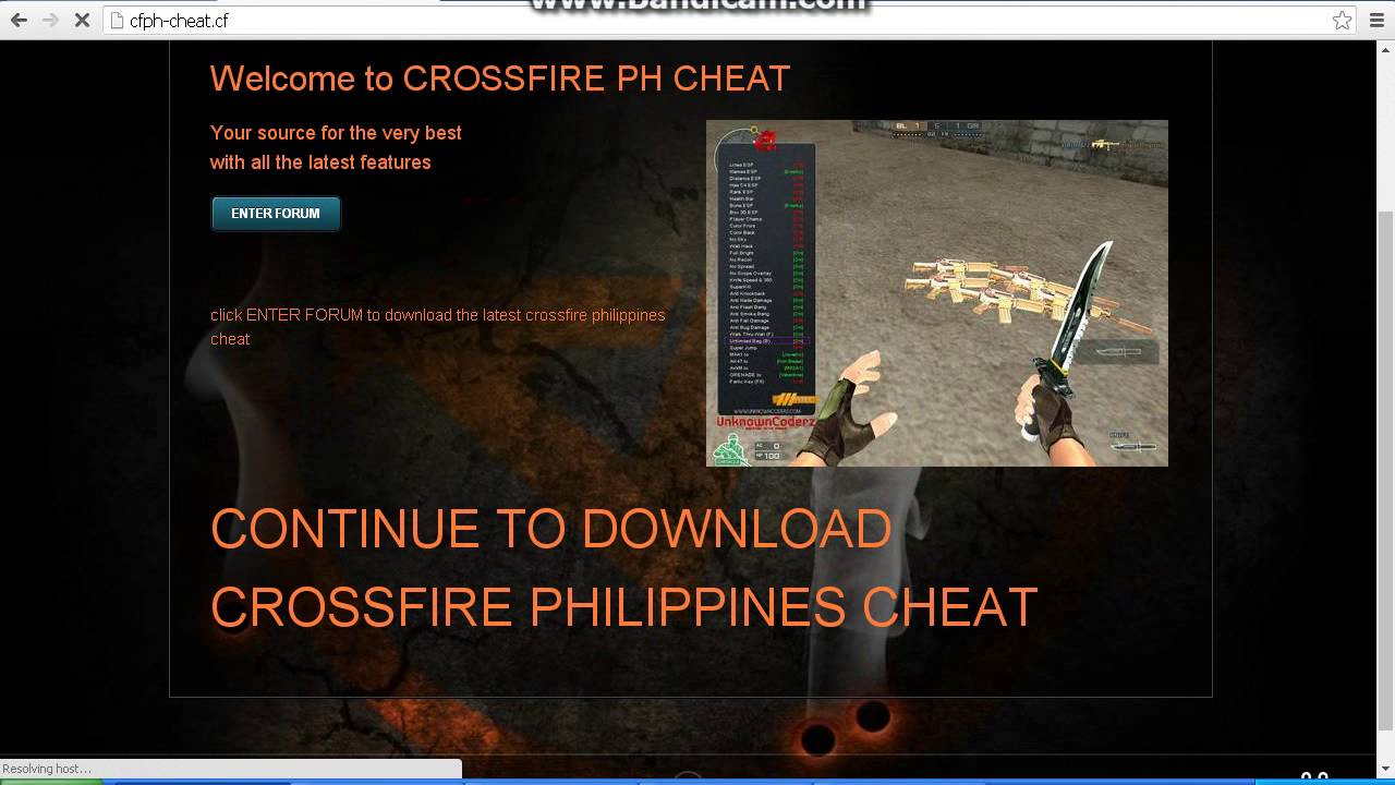 Cheat in crossfire 2.0 (original) - YouTube
