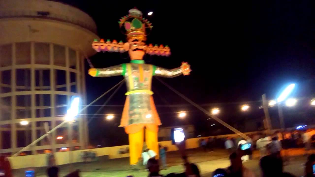 Ravan Dahan-2014 in Geetanagar; kanpur - YouTube