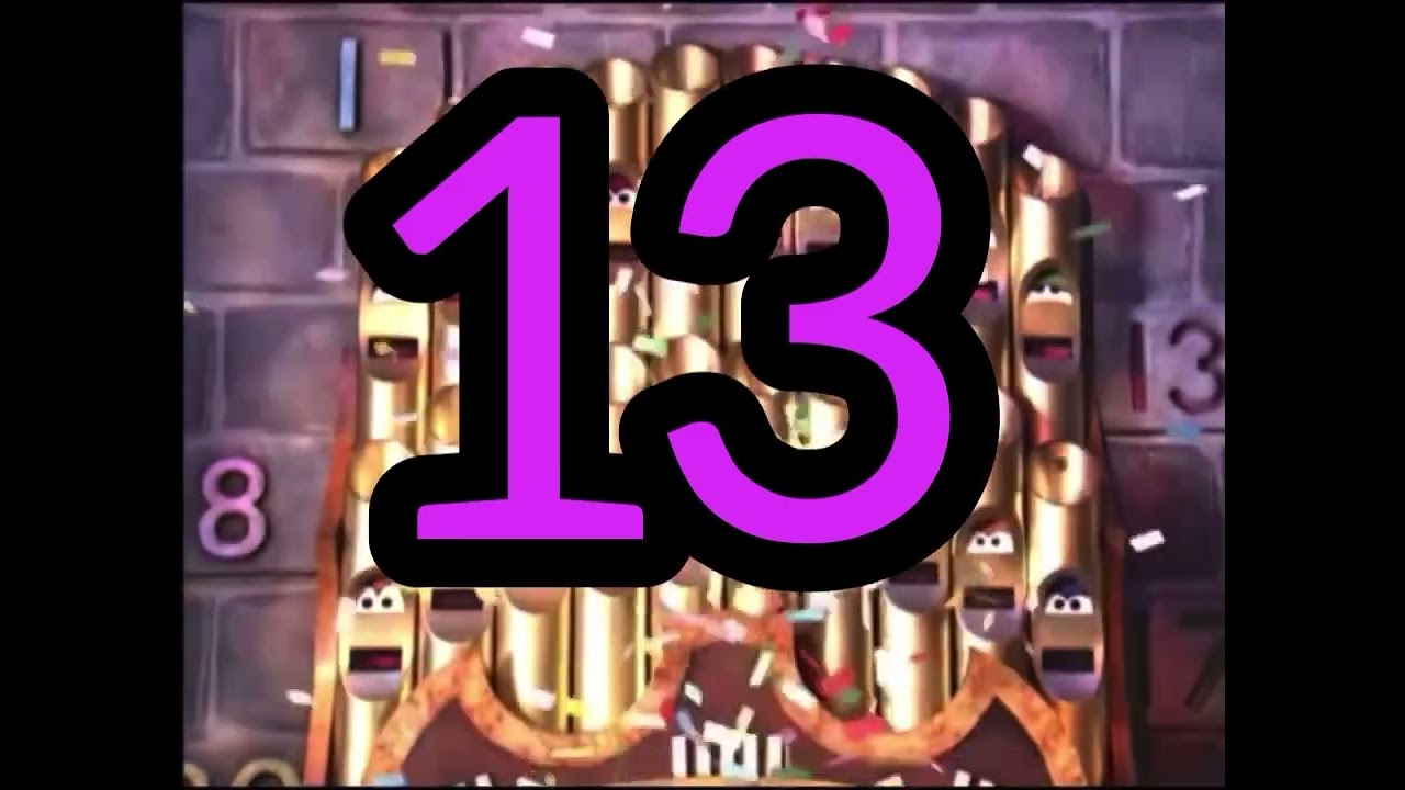 Sesame Street Number Of The Day 13 - YouTube