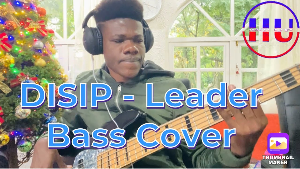 DISIP- LEADER(GAZZMAN COULEUR) BASS COVER - YouTube