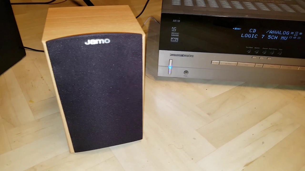 Jamo E 500 speakers - YouTube