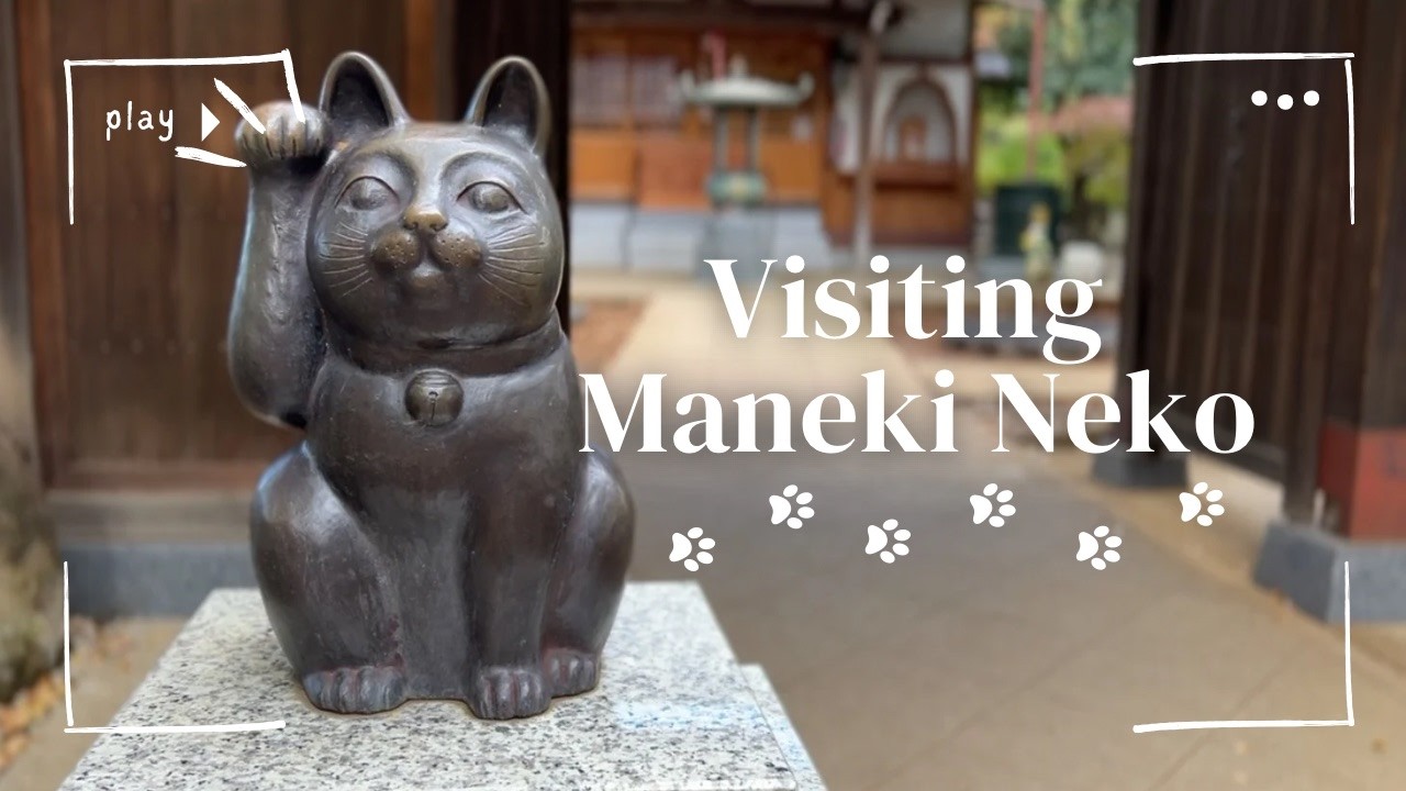 🐱Visiting Maneki Neko’s house | Gotoku-ji temple | Cat’s Day | 🇯🇵 Spend ...