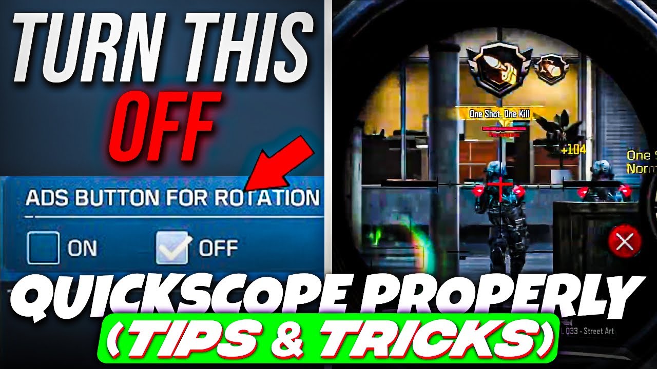 How To Quickscope PROPERLY In COD MOBILE! (Tips & Tricks) - YouTube