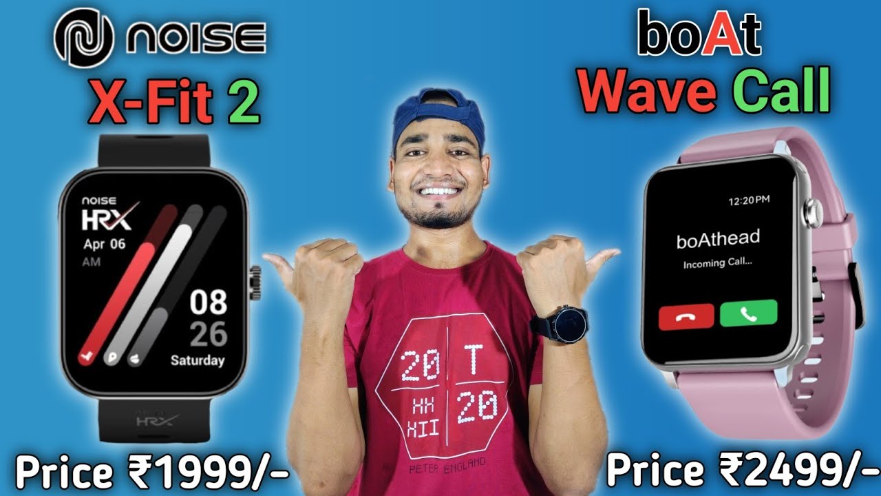 Noise X Fit 2 Vs Boat Wave Call🔥| 1.69" Display | Detail Comparison ...