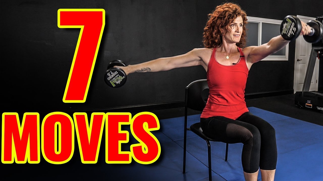 Seated Workout Weights - 7 BEST Exercises - YouTube