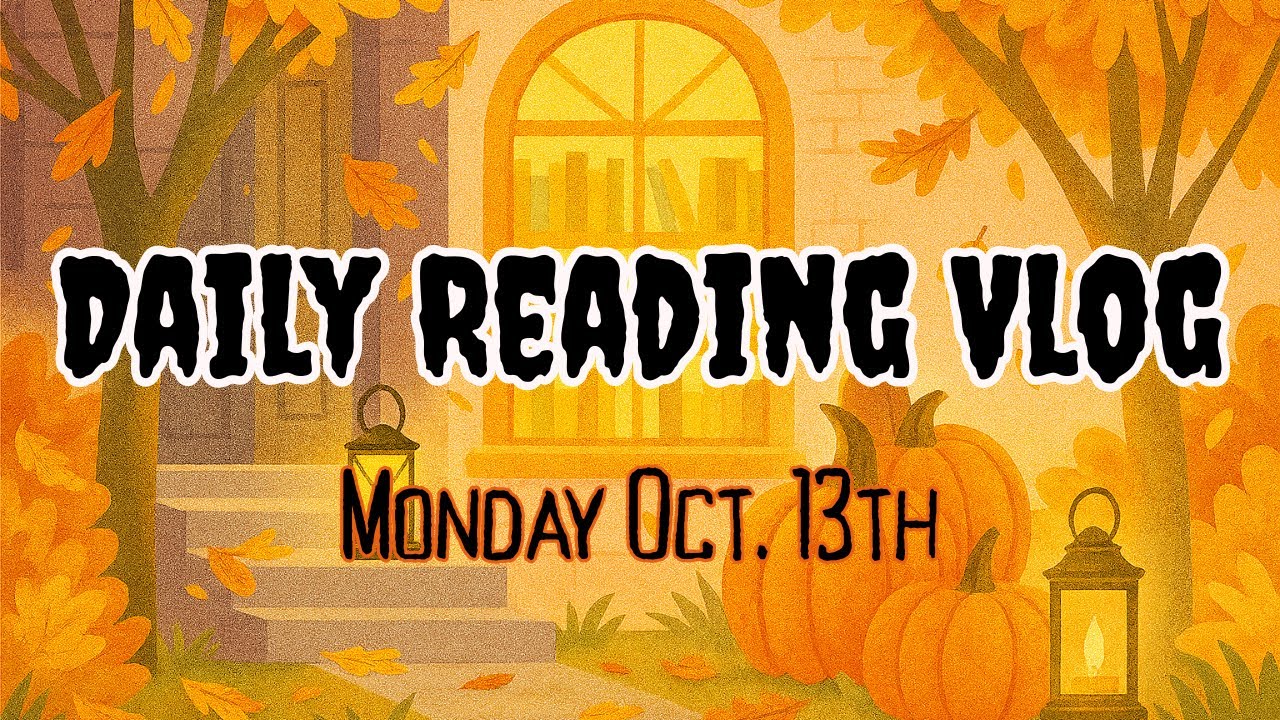 Daily Reading Vlog (Oct. 14th, 2025) - YouTube