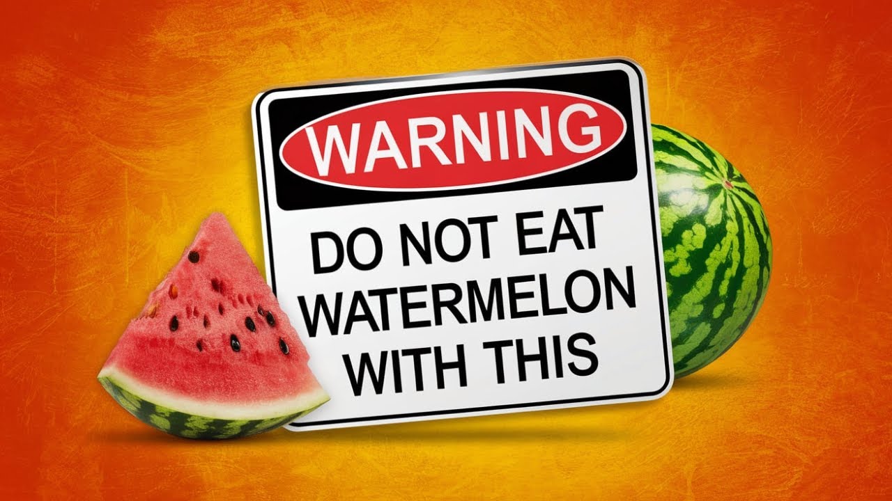 Never Eat Watermelon with This 🍉 Cause Cancer, Dementia! 3 Best & Worst ...