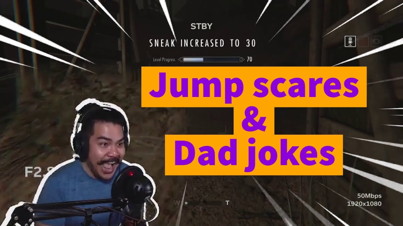 did i actually get jump scare??! - in last week's stream - YouTube