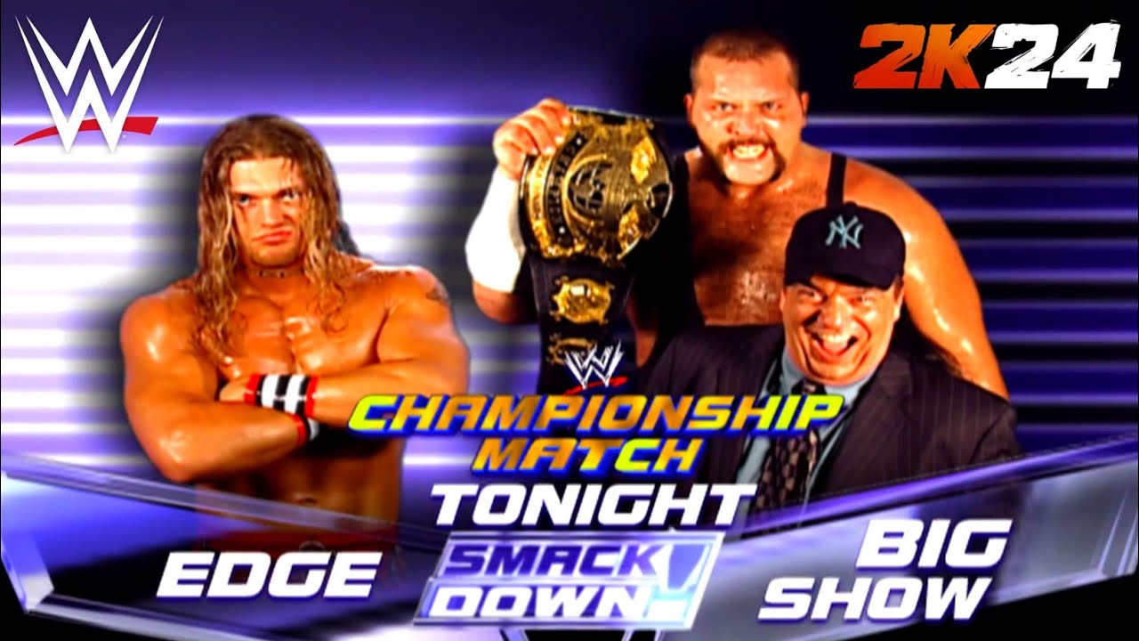 Wwe Pain Edge Vs Big Show! Single Match between Two Legend 1st Time In ...