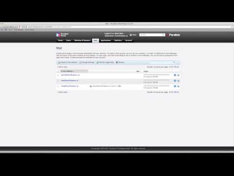 Removing or Deleting a Mail Group in Plesk 11