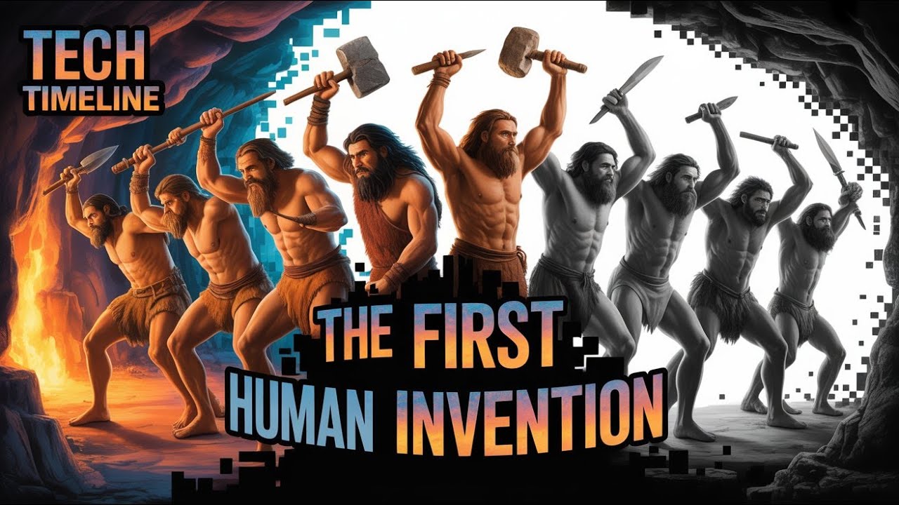 First Invention by Humans - The Stone Tools - YouTube