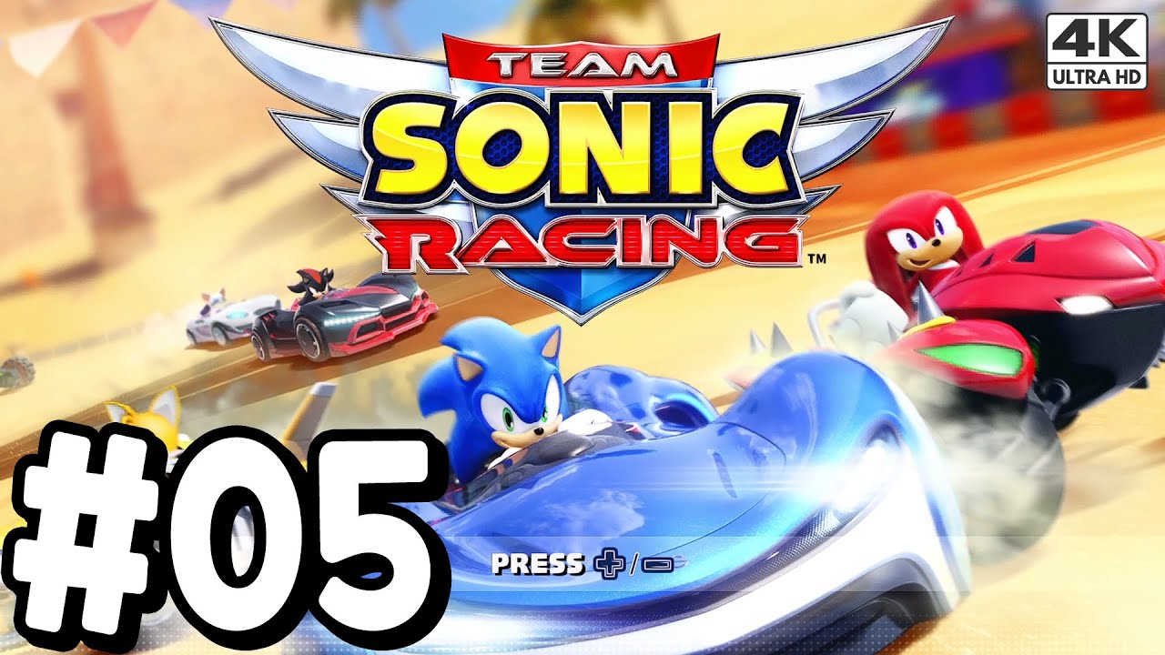 Team Sonic Racing Gameplay Walkthrough Part 5 | Switch 4K - YouTube