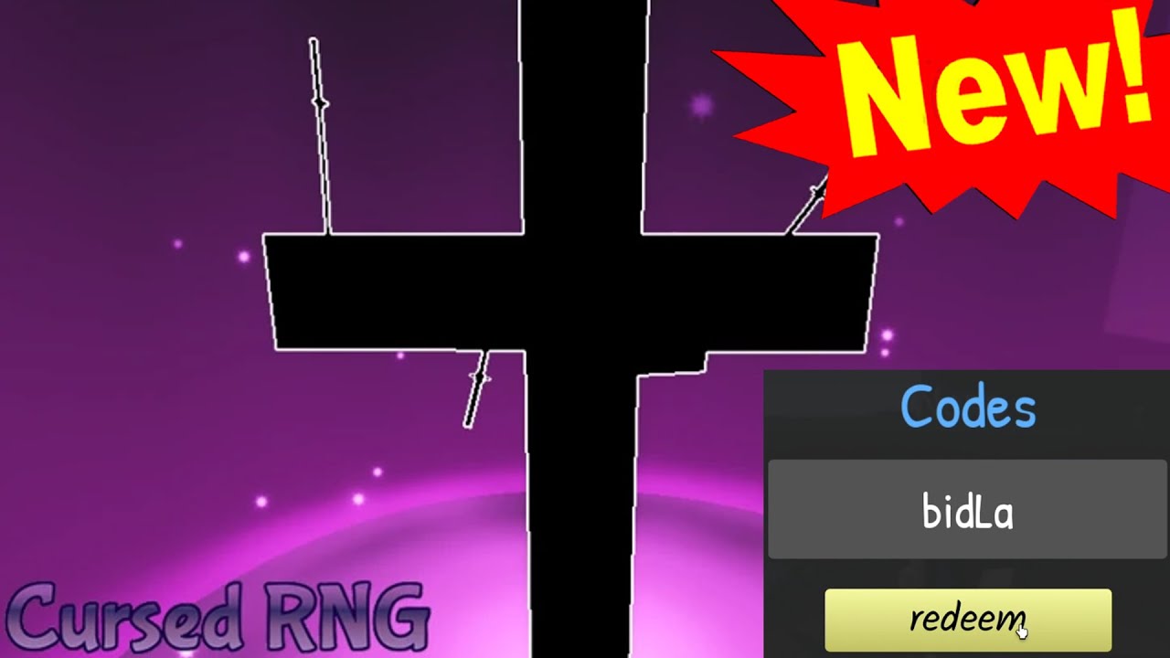 Cursed RNG, Roblox GAME, 3 SECRET CODES, ALL WORKING CODES - YouTube