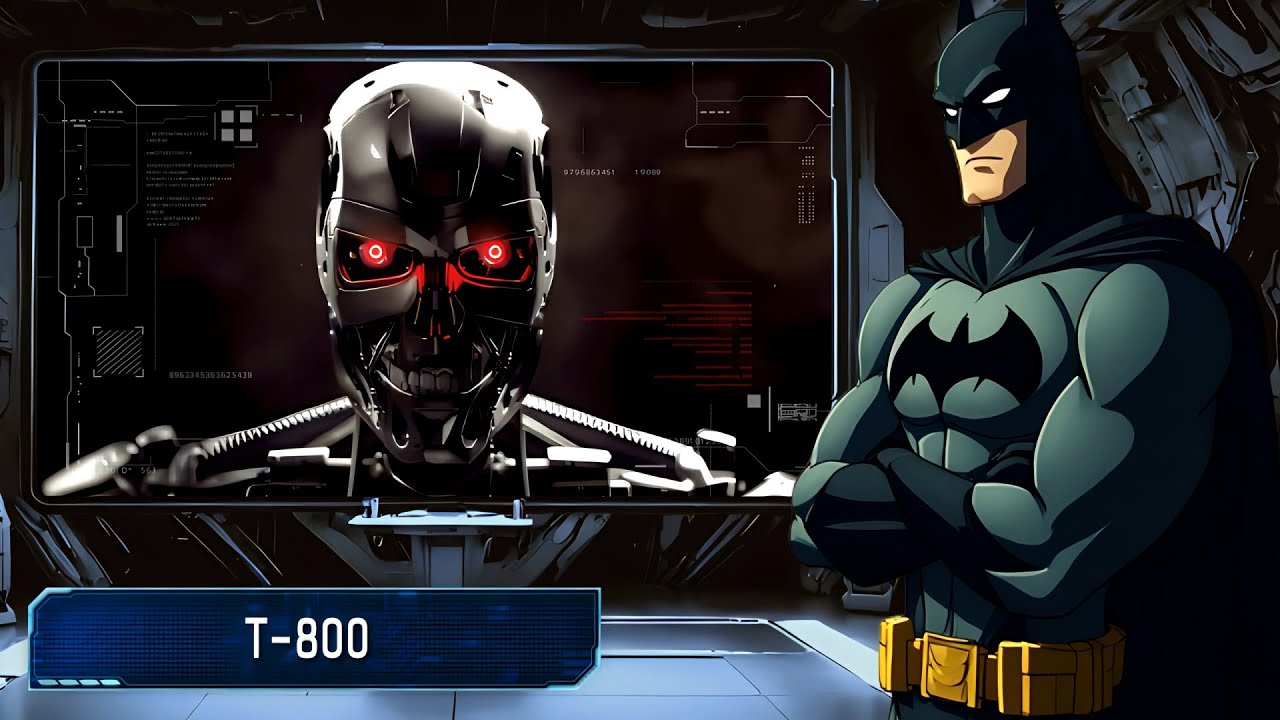 Batman's Contingency Plan for Terminator T-800 - YouTube
