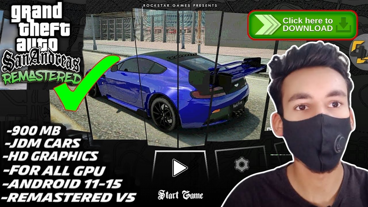 GTA SA Ultra Remastered Graphics Modpack for Android Update By Gamerz ...