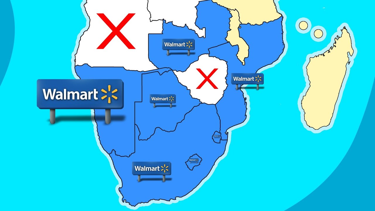 WALMART Expansion! All Countries with Walmart in 2025 - YouTube