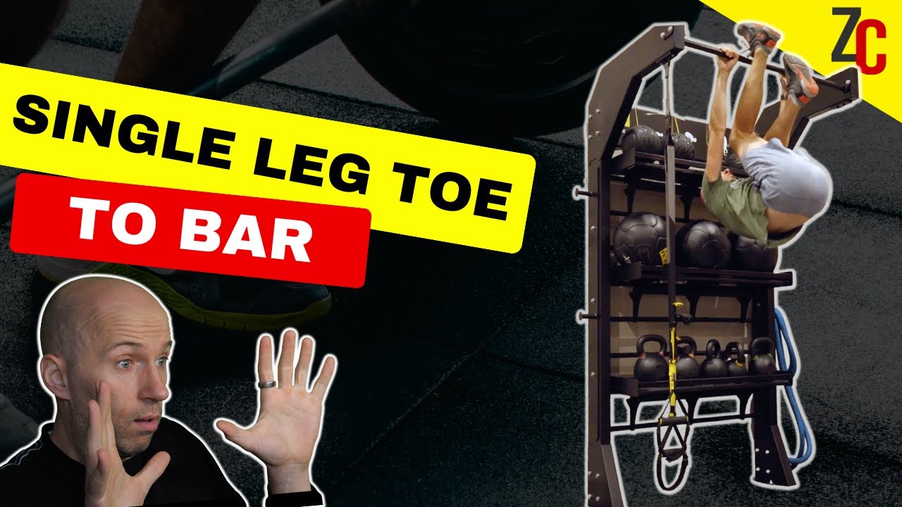 Single Leg Toe to Bar - YouTube