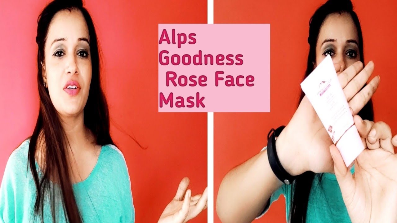 Alps goodness Rose face mask | Demo +Review| Purplle. com - YouTube